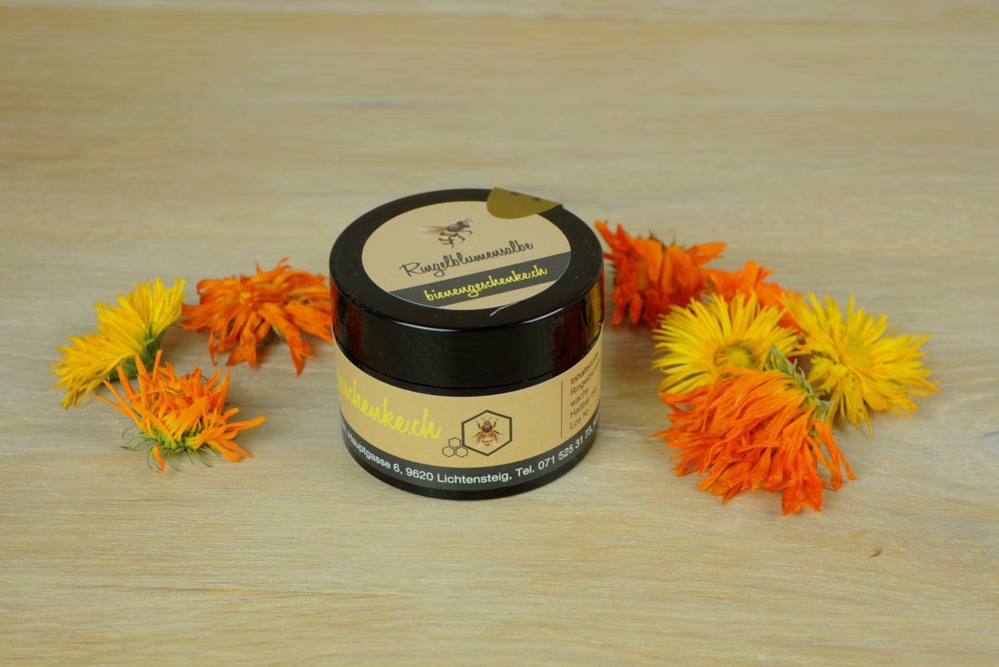 Ringelblumensalbe Mit Bienenwachs Und Olivenol
